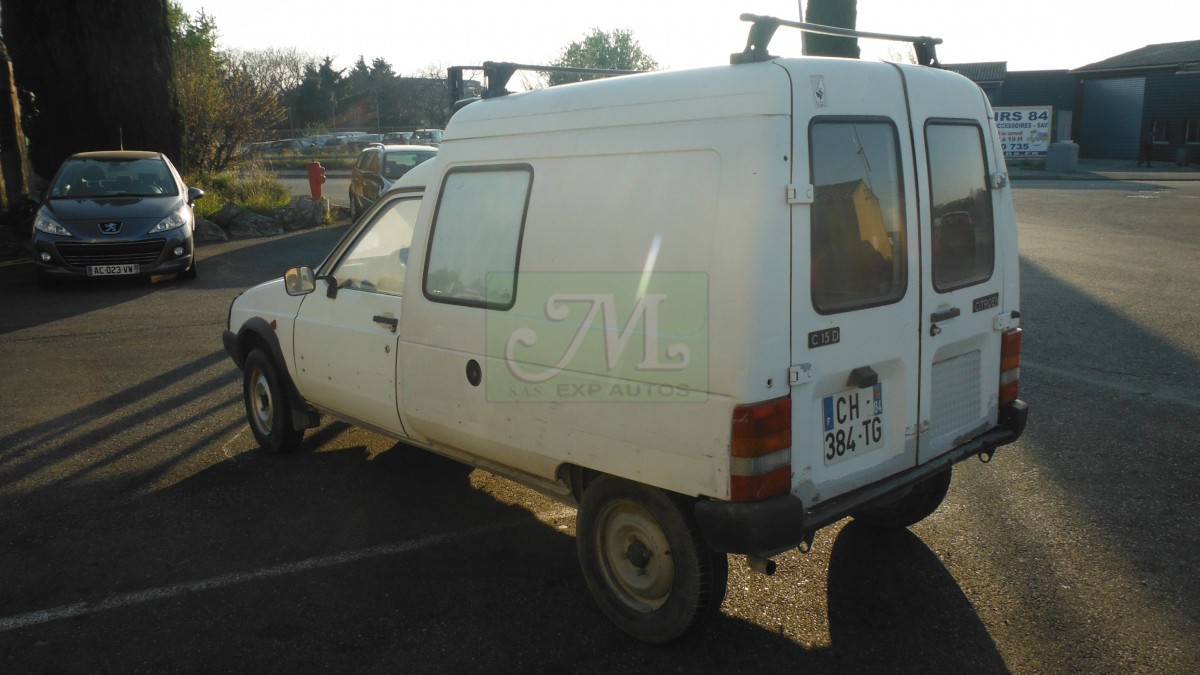 Pièces détachées CITROEN - C15 DIESEL